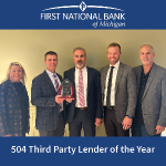 First National Bank of Michigan Honored as 504 Third Party Lender of ...